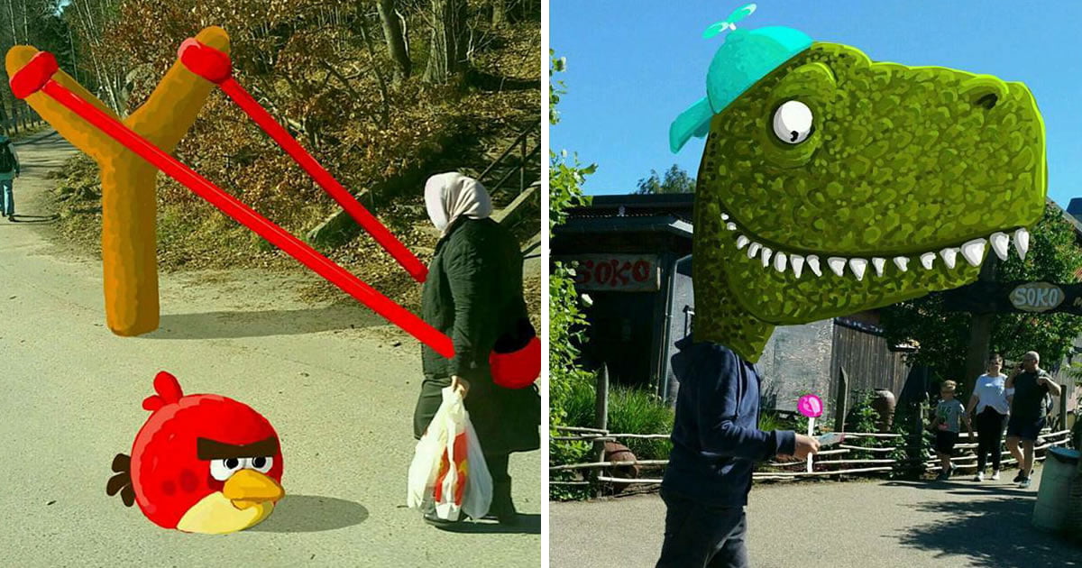 Man Turns Random People On Snapchat Into Cute Doodles - 9GAG