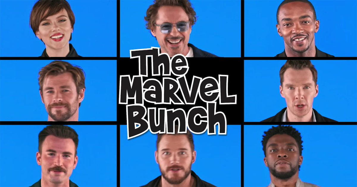 "Avengers: Infinity War" Cast Sings About Their Superhero Stories In ...