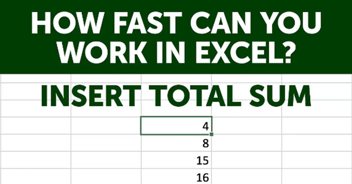 How fast can you work in Excel? - 9GAG
