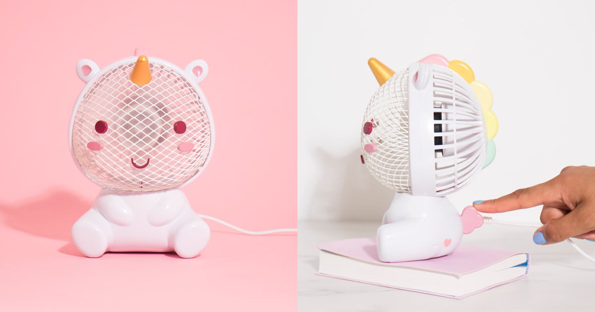 This Unicorn Fan Will Make Your Summer Days A Bit Brighter - 9GAG