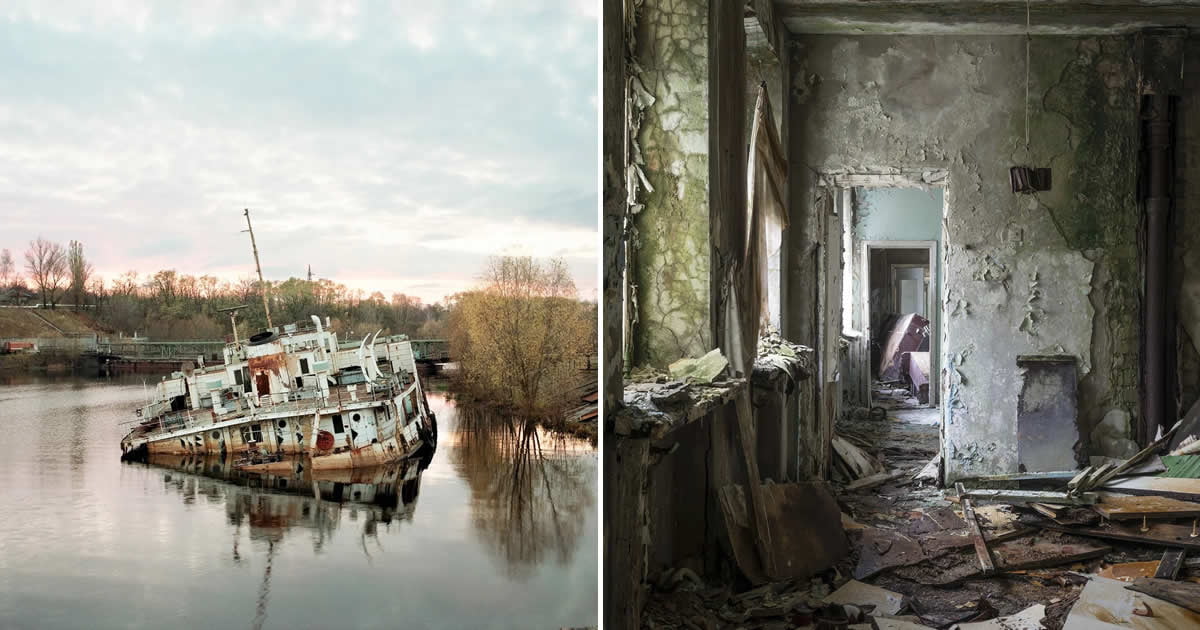 10 Astonishing Photos Show How Chernobyl Has Aged Over The Years - 9GAG