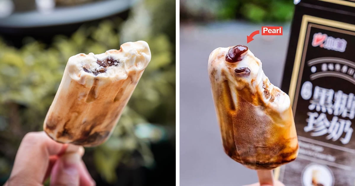 Brown Sugar Boba Milk Tea Popsicle Now Exists - 9GAG