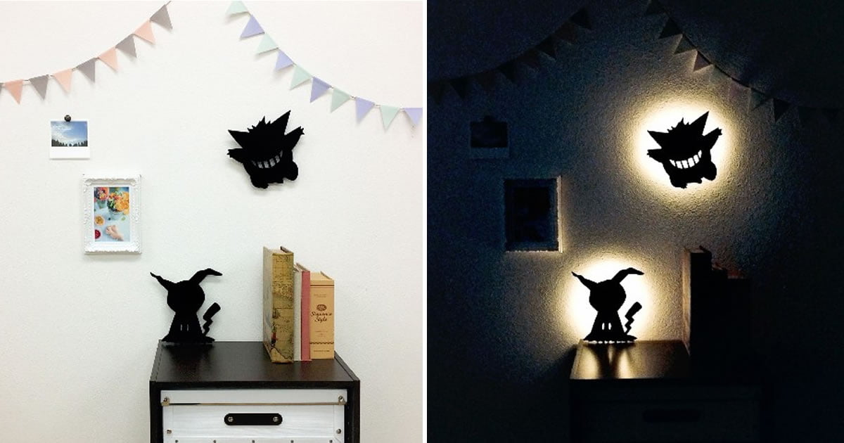 Light Up Your House With These Pokemon LED Wall Lights - 9GAG