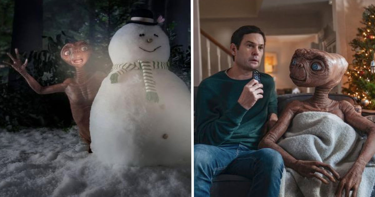 Elliott Reunites With ET In New Christmas Ad - 9GAG