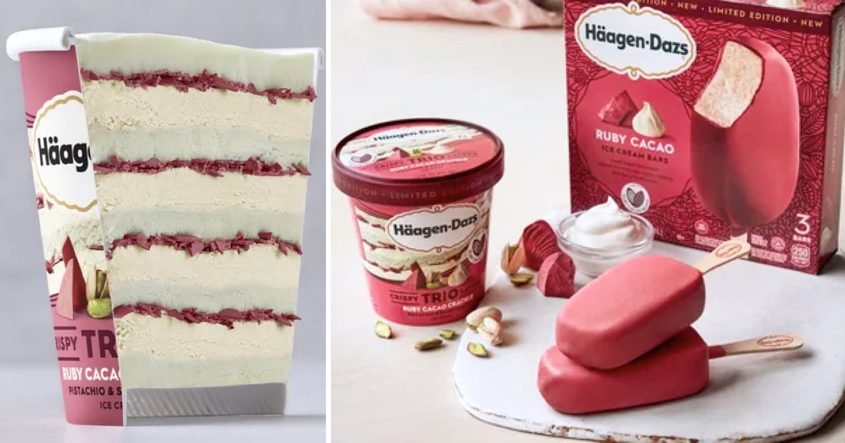 Häagen-Dazs Launches Ruby Cacao Collection For Valentine's Day - 9GAG