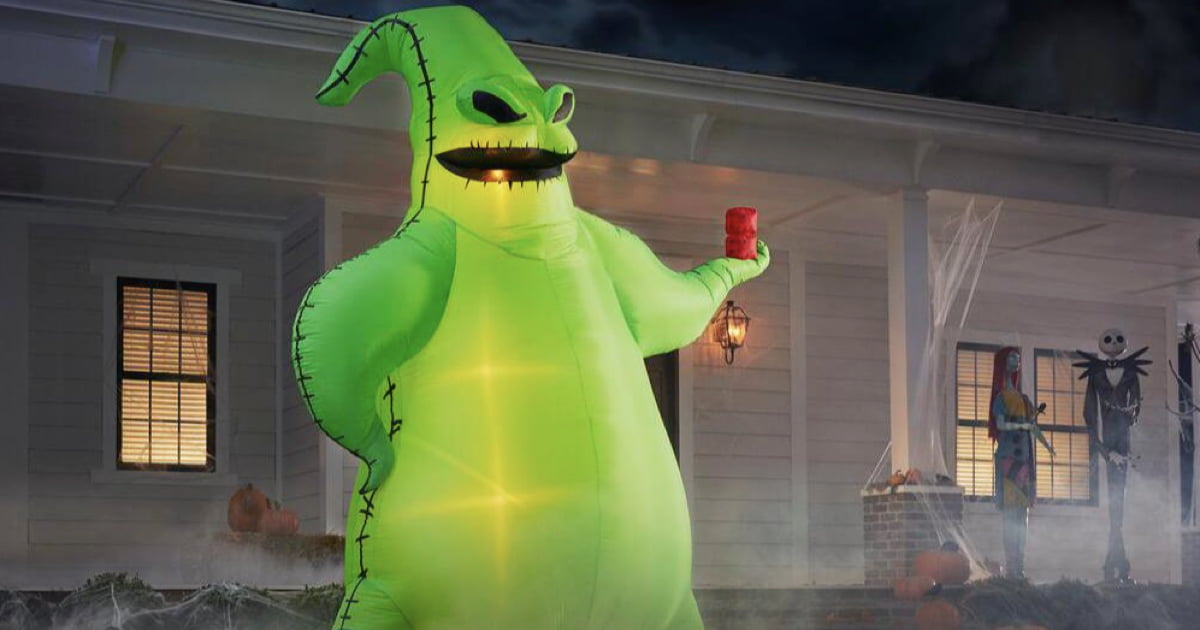 This 32m Tall Oogie Boogie Inflatable Will Fill Your Home To The Brim With Fright 9gag