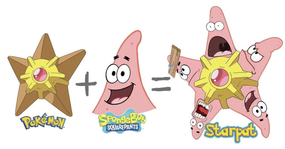 Artist Illustrated What Would Happen If Famous Cartoon Characters Fused ...