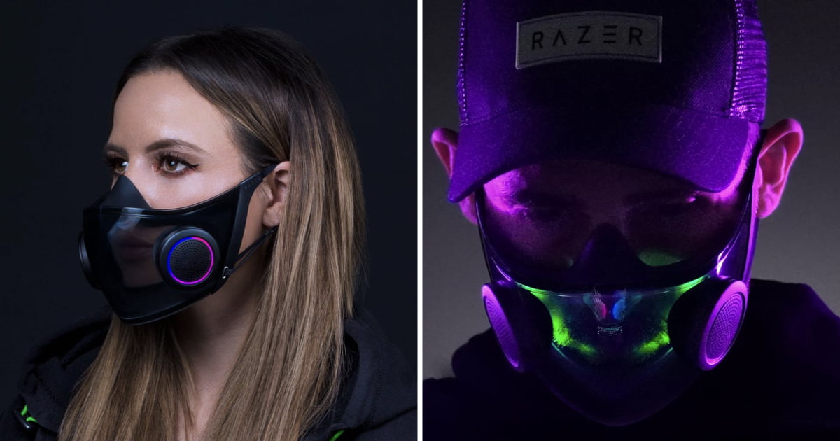 Razer Creates N95 Mask With RGB Lighting - 9GAG