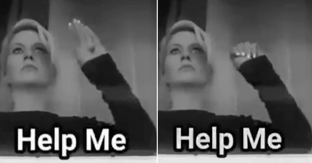 International sign for 'I need help' - 9GAG