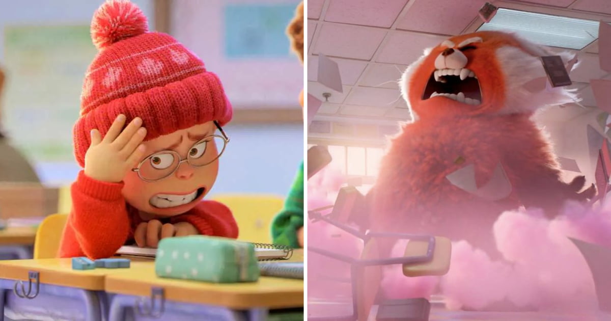 Teen Transforms Into Red Panda When Stressed In Pixar's 'Turning Red ...