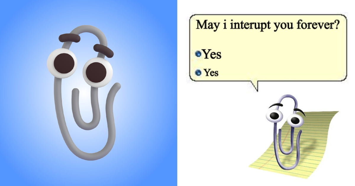 Microsoft Plans To Resurrect Clippy As An Office 365 Emoji - 9GAG
