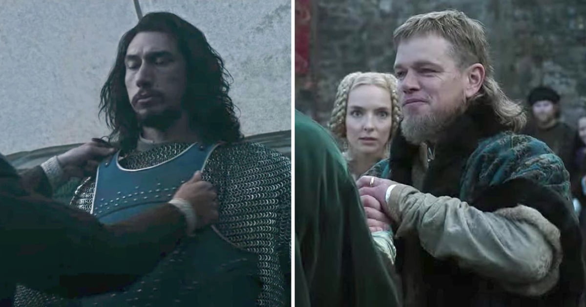 Matt Damon And Adam Driver Face Off In 'The Last Duel' First Trailer - 9GAG