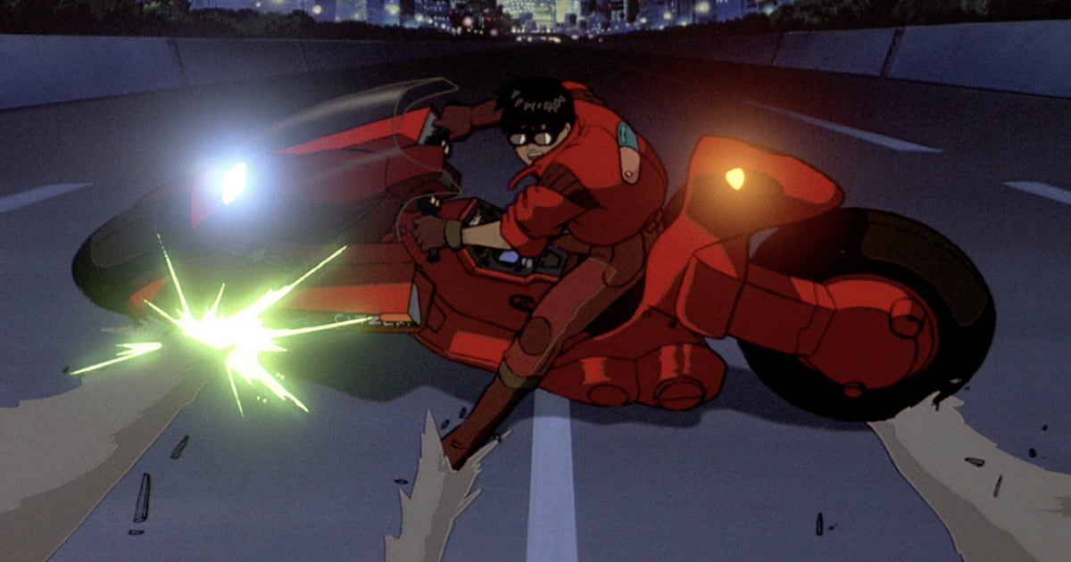 The iconic "Akira slide" referenced across three decades of animation. - 9GAG