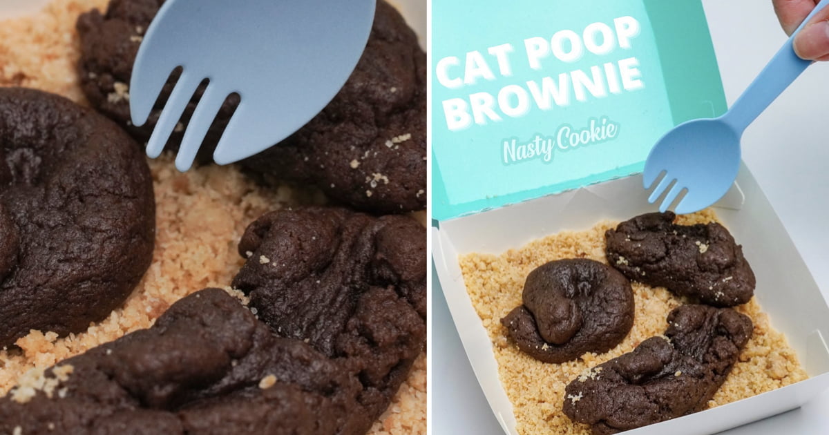 Cookie Shop Launches Halloween Brownies That Look Like Real Cat Poop - 9GAG