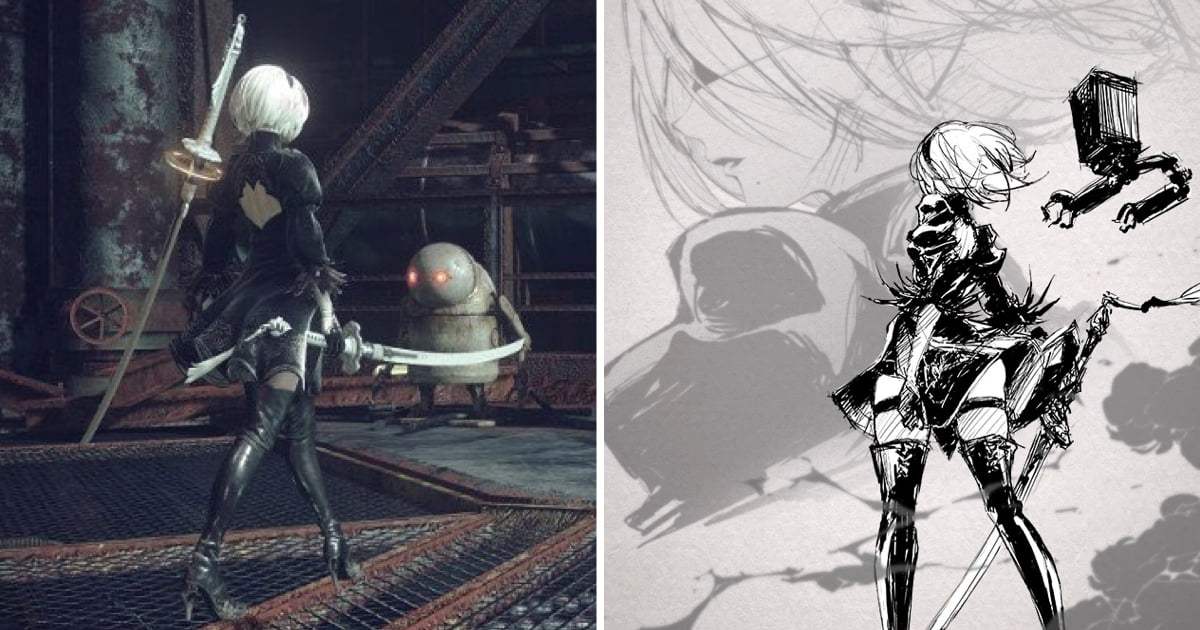Action-RPG 'NieR: Automata' Is Getting An Anime Adaptation - 9GAG