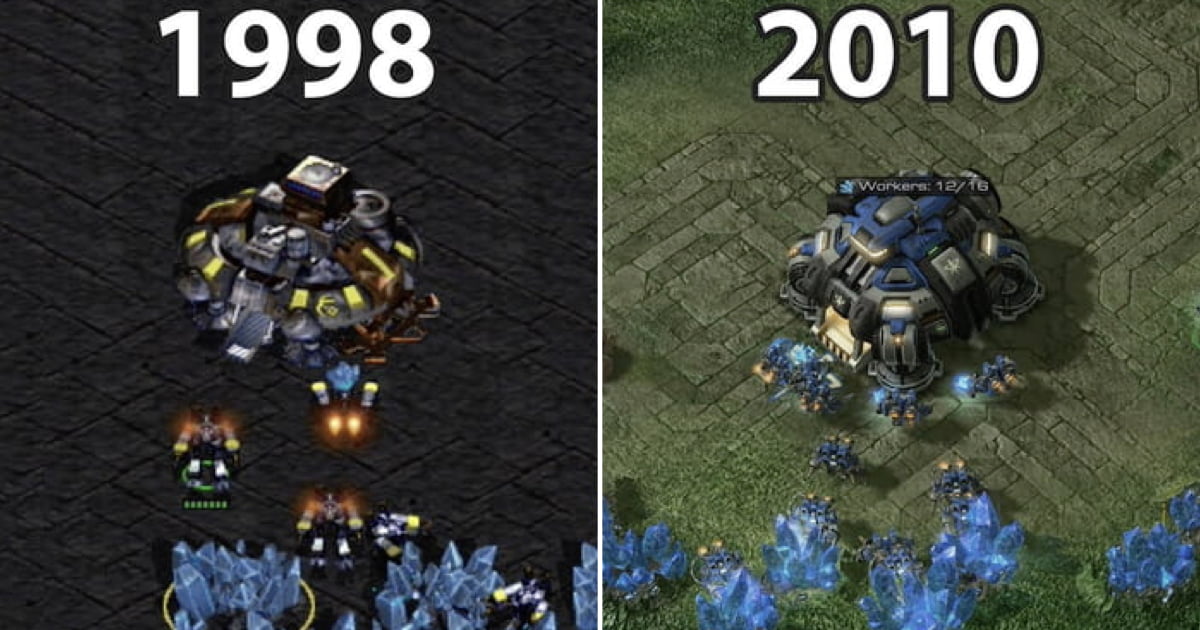 Starcraft 2 now is as old as original Starcraft was when it came out - 9GAG