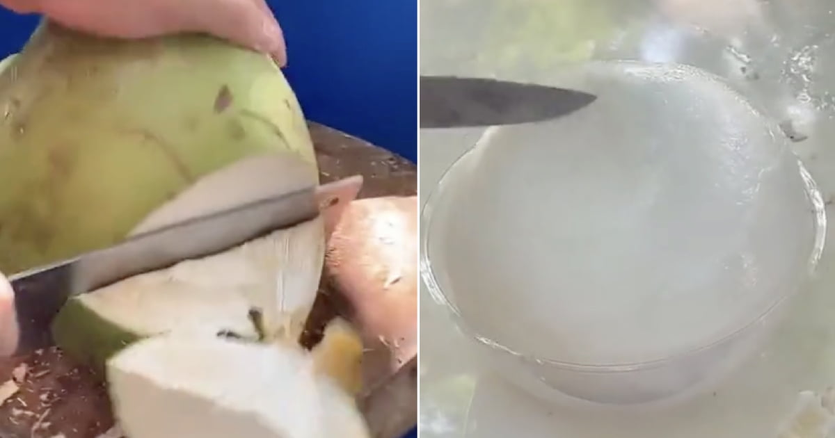 This has got to be the best way to serve coconut - 9GAG