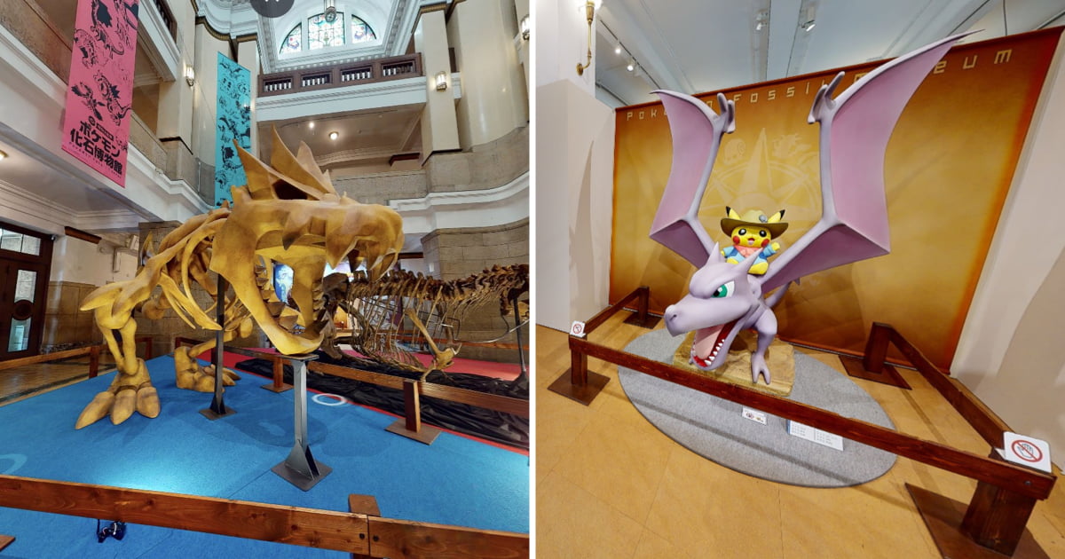 You Can Now Take Virtual Tour Of The Pokémon Fossil Museum In Japan - 9GAG