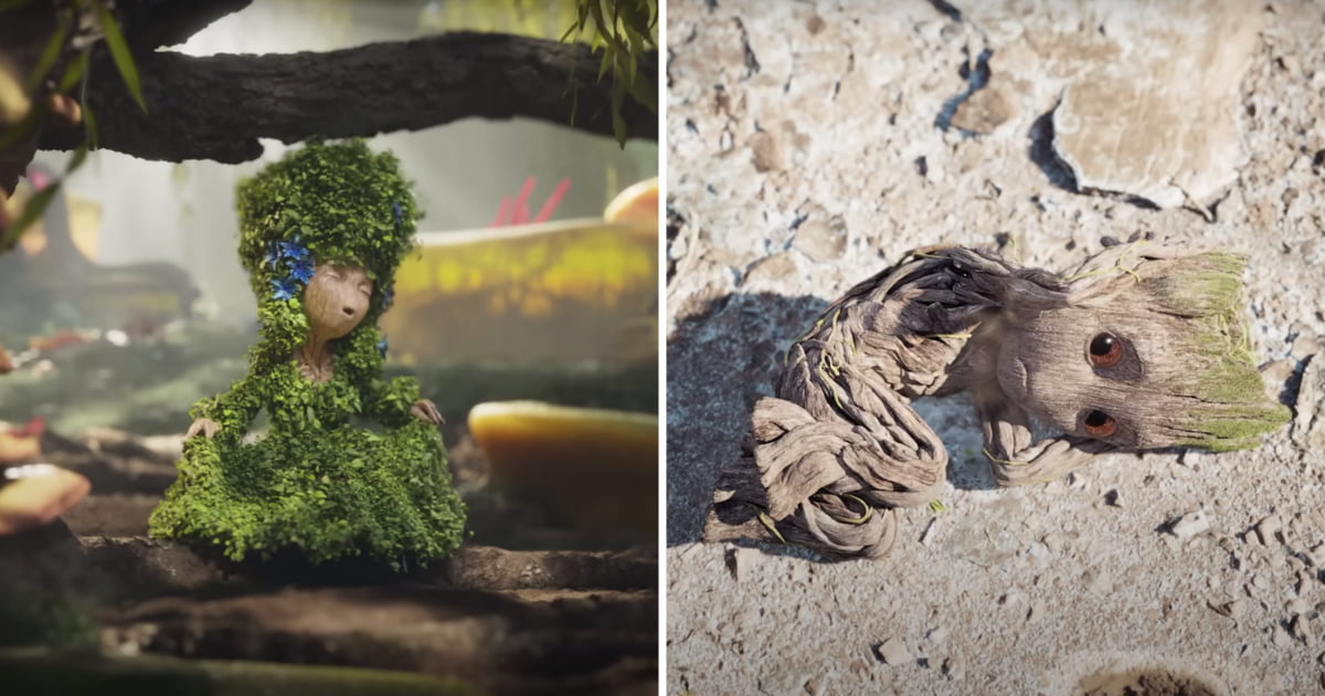 Marvel's Animated Short Series 'I Am Groot' Drops First Trailer - 9GAG