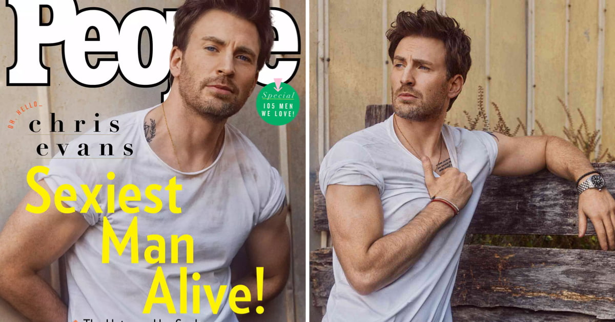 Chris Evans Named People's 2022 Sexiest Man Alive - 9GAG