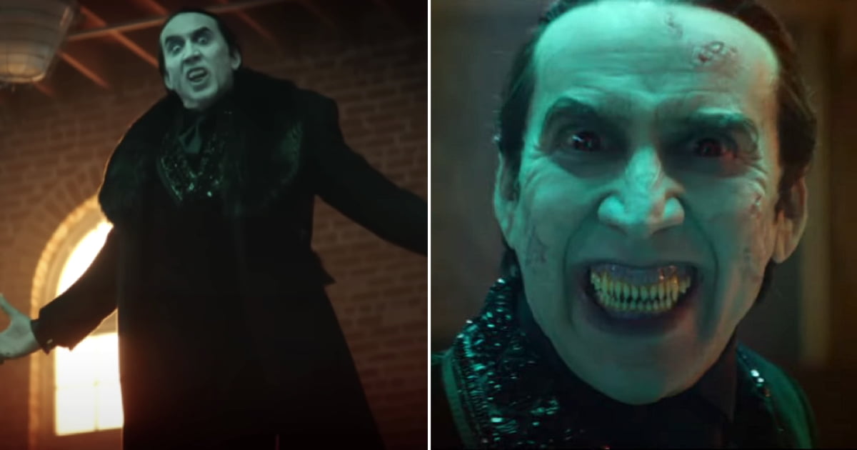 Nicolas Cage Stars As Dracula In Trailer For 'Renfield' - 9GAG