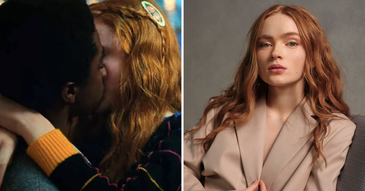 Sadie Sink Reveals She Had Her First-Ever Kiss On Set Of 'Stranger Things' - 9GAG