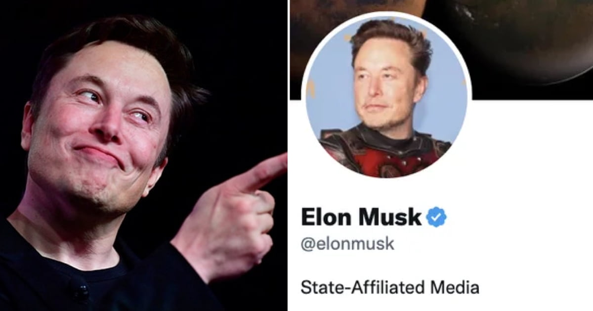 Elon Musk Changed His Twitter Bio To 'State-Affiliated Media' - 9GAG
