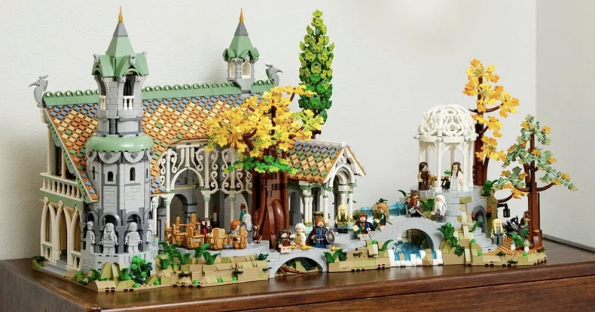 LEGO Unveils 'Lord Of The Rings Rivendell' Set With Over 6,000 Pieces ...