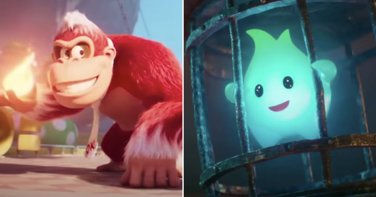 'Super Mario Bros. Movie' Final Trailer Reveals Fire DK And Luma - 9GAG