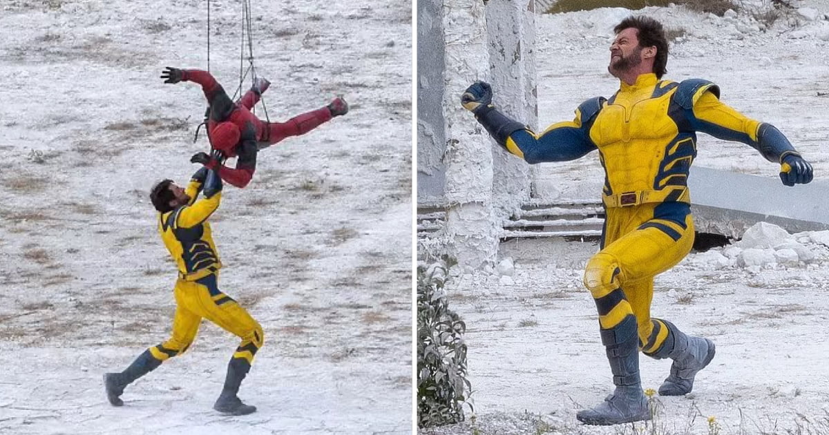 Wolverine Fights Deadpool In New Set Photos Of 'Deadpool 3' - 9GAG