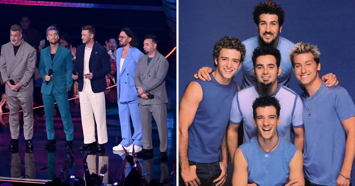 *NSYNC Reunite For First Time In 10 Years On VMA Stage - 9GAG