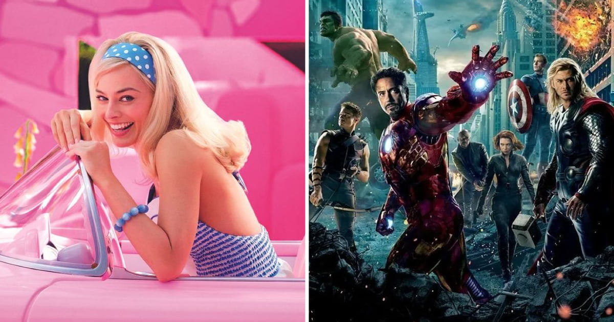 ‘Barbie’ Passes ‘The Avengers’ As 11th-Highest Grossing Domestic Release In History - 9GAG