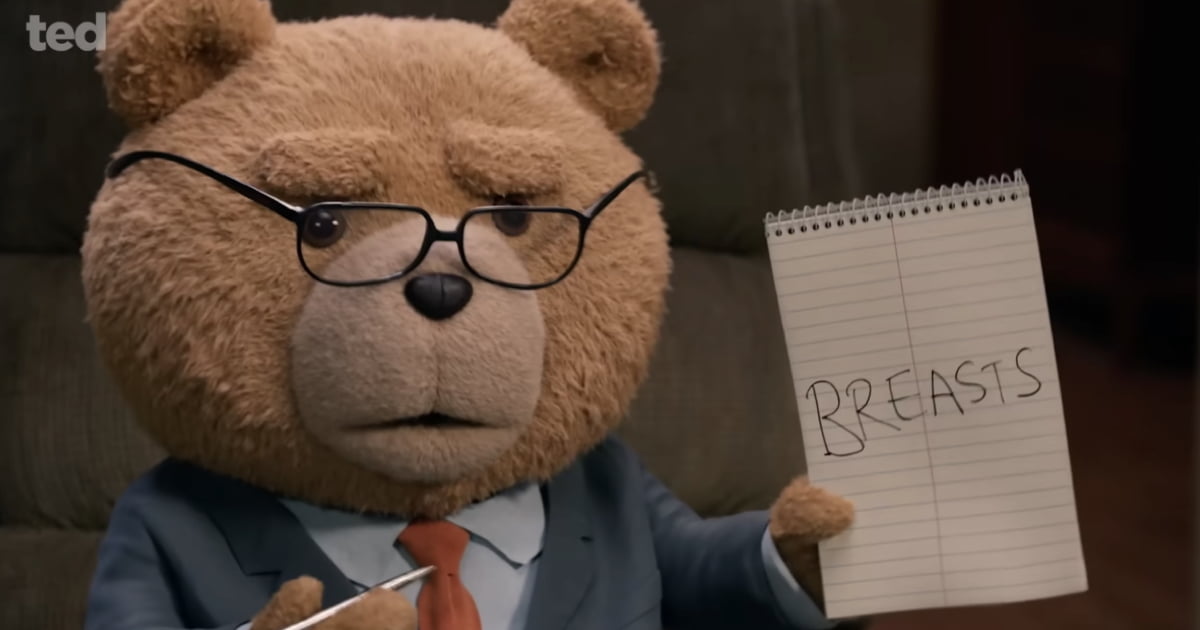 'Ted' Series First Trailer Sees Foul-Mouthed Teddy Bear Attend High School - 9GAG