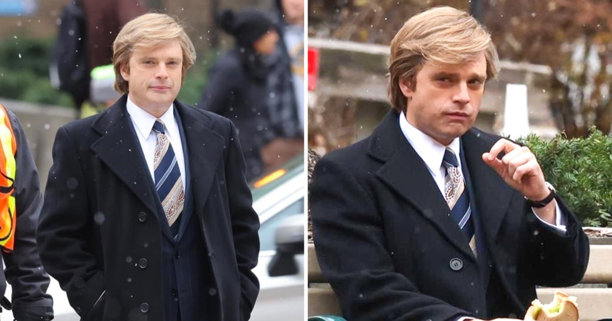 Sebastian Stan Transforms Into Donald Trump In 'The Apprentice' First Set Photos - 9GAG