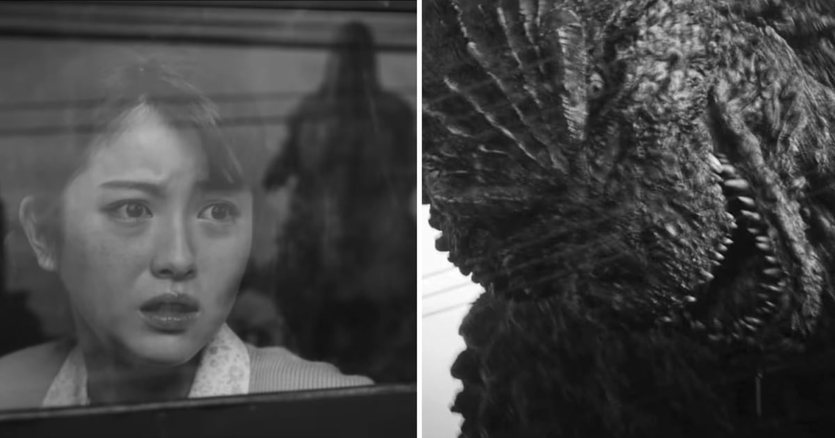 'Godzilla Minus One' Is Getting Black And White Re-Release In Japan - 9GAG