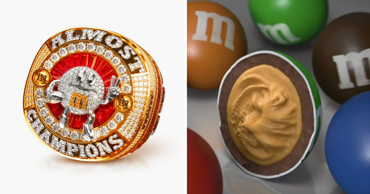 M&M's Creates "Ring Of Comfort" With Actual Diamonds Made From Peanut ...