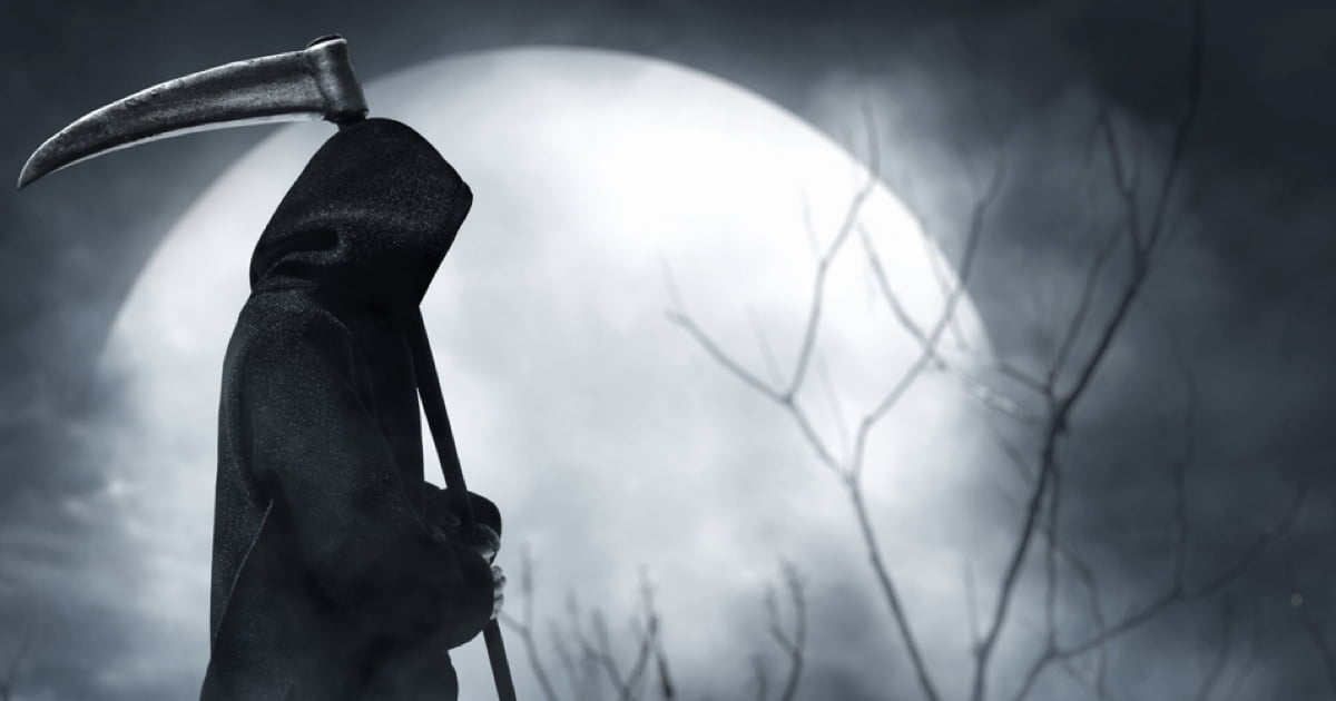 Woman's Dying Wish Was To Have Grim Reaper At Funeral - 9GAG