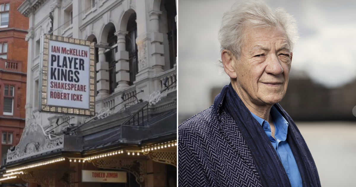 Ian McKellen Hospitalized After Falling Off Stage During West End ...