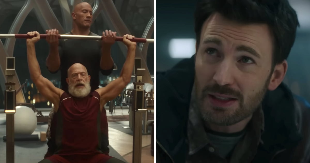 Red One' First Trailer Sees The Rock & Chris Evans Team Up To Rescue Kidnapped Santa - 9GAG