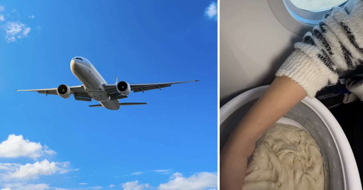Passenger Faces Backlash For Making Bread Dough On Plane - 9GAG