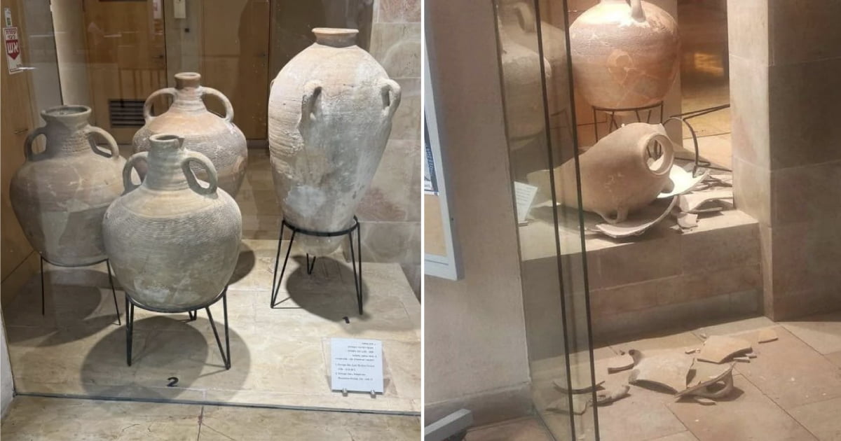 4 Year Old Boy Accidentally Shatters a 3,500-Year-Old Vase at Israeli ...