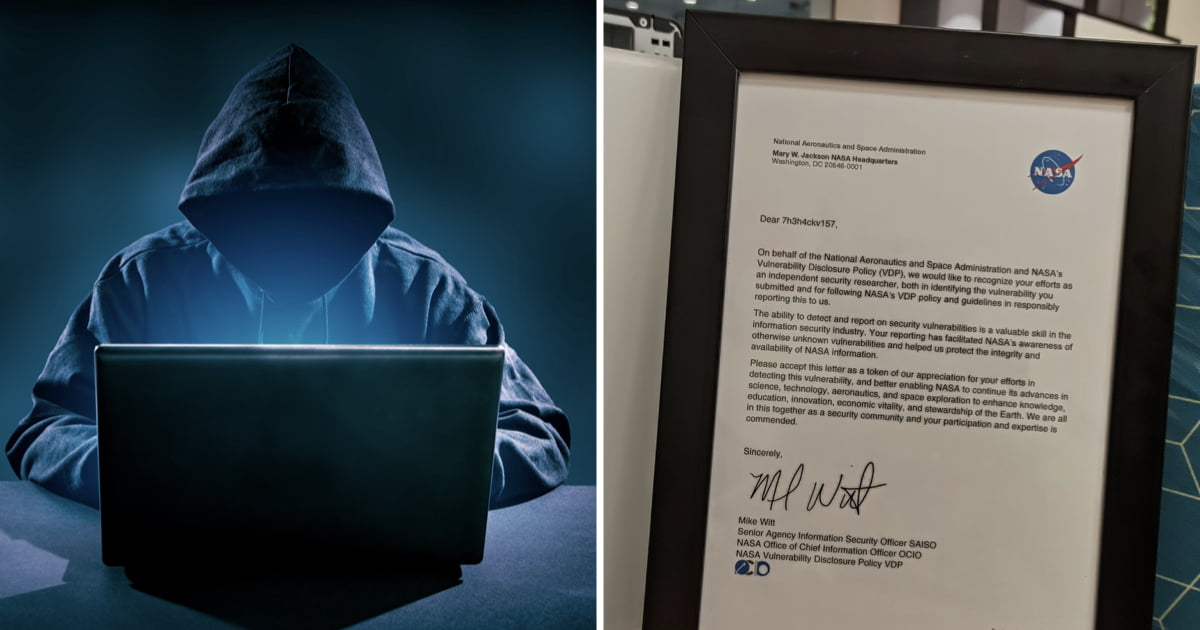 NASA Sends Appreciation Letter To Hacker Who Breached Their System - 9GAG