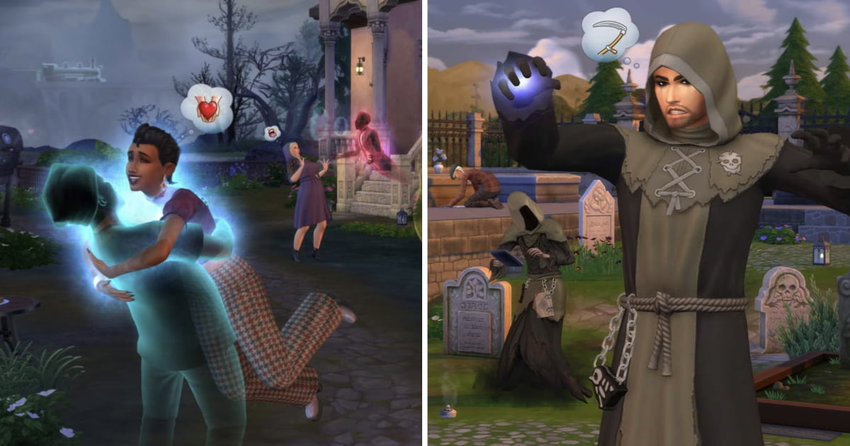 'The Sims 4' New Expansion Pack Features Grim Reaper Career, Afterlife & Reincarnation - 9GAG