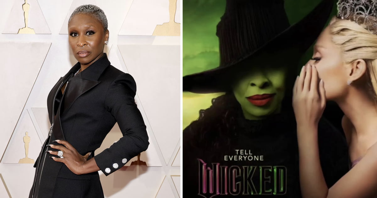 Cynthia Erivo Says This Fan-Made 'Wicked' Poster Is "The Wildest, Most Offensive Thing" - 9GAG