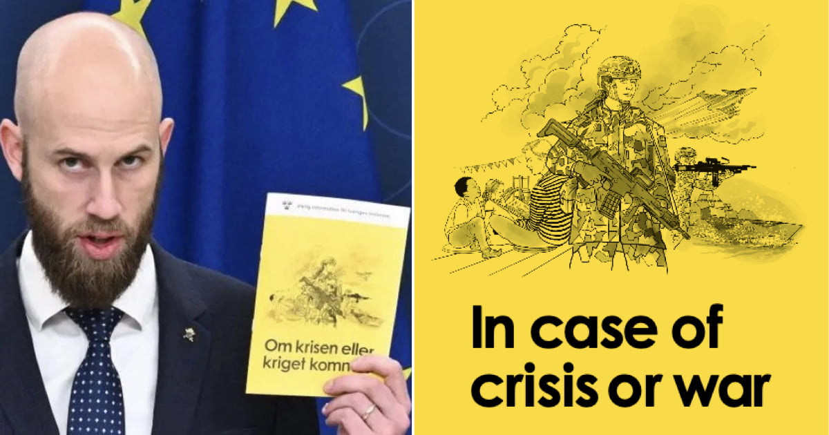 Sweden Issues Pamphlet Telling Citizens ‘How To Survive WWIII’ - 9GAG