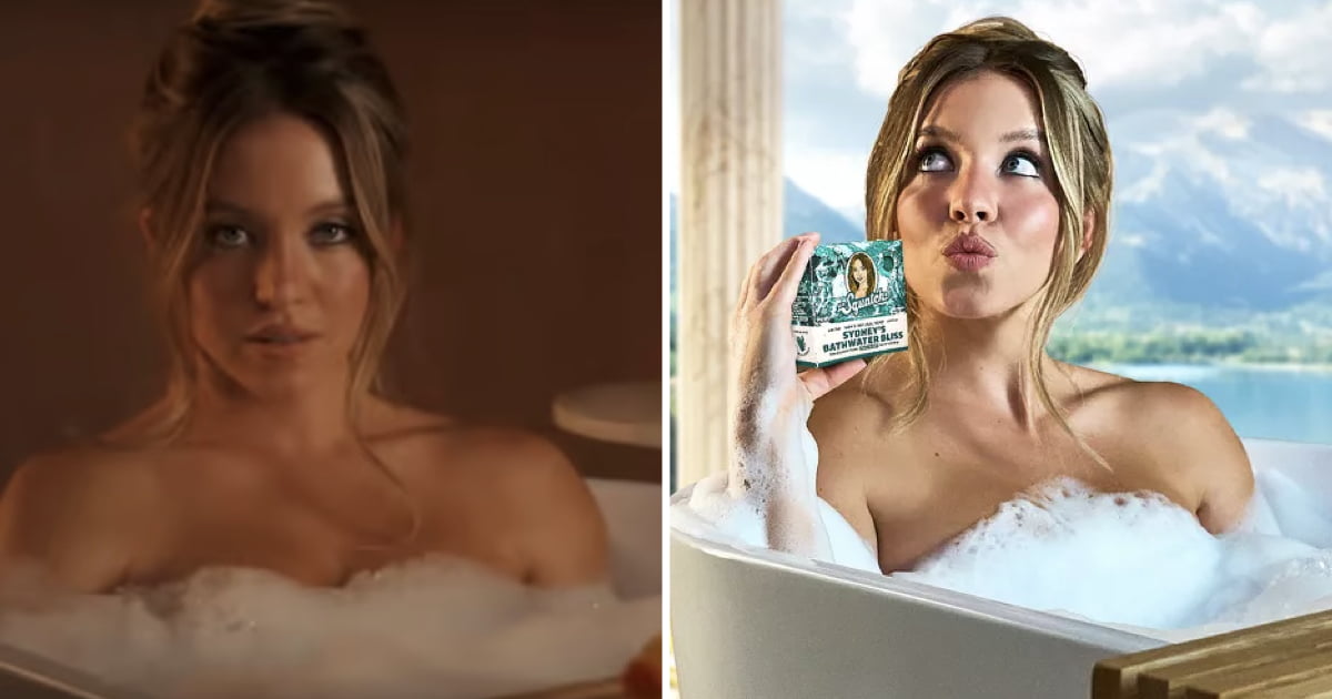 Sydney Sweeney Launches Soap Made With Her Used Bath Water - 9GAG