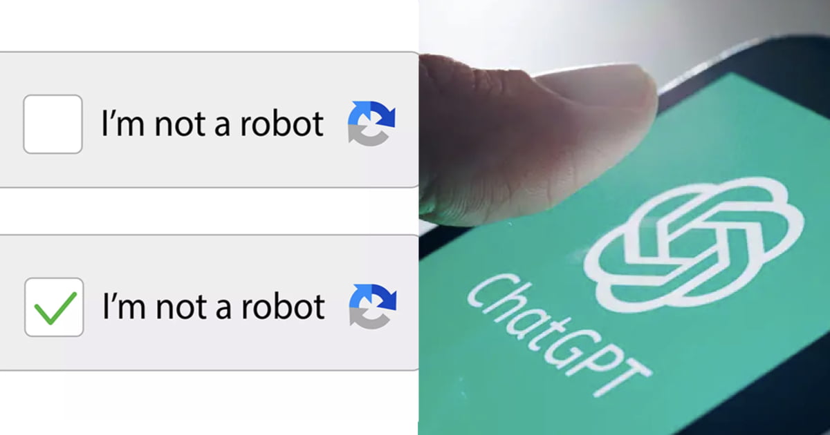 ChatGPT Successfully Passed ‘I Am Not A Robot’ Test - 9GAG