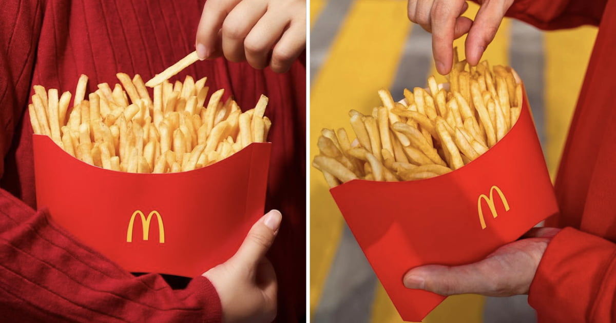 McDonald's Launches Supersized Serving Of Fries Called 'Party Fries' - 9GAG