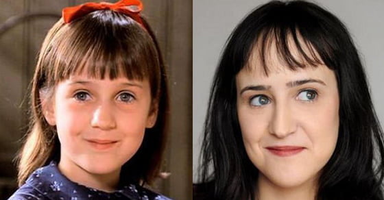 Matilda Characters Then and Now - 9GAG