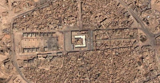 On Google Maps, You Would Think This Is A Booming City In The Desert ...